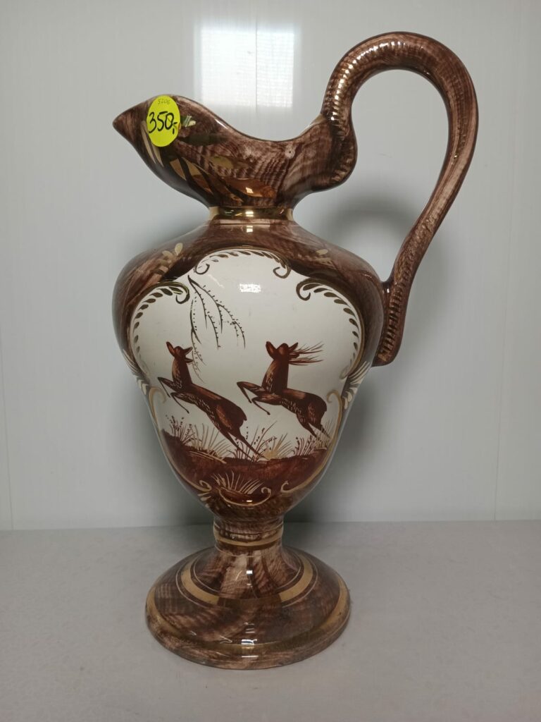 Dzban porcelanowy z motywem łowieckim – Koroseum Meble Antyki – Sklep Z ...